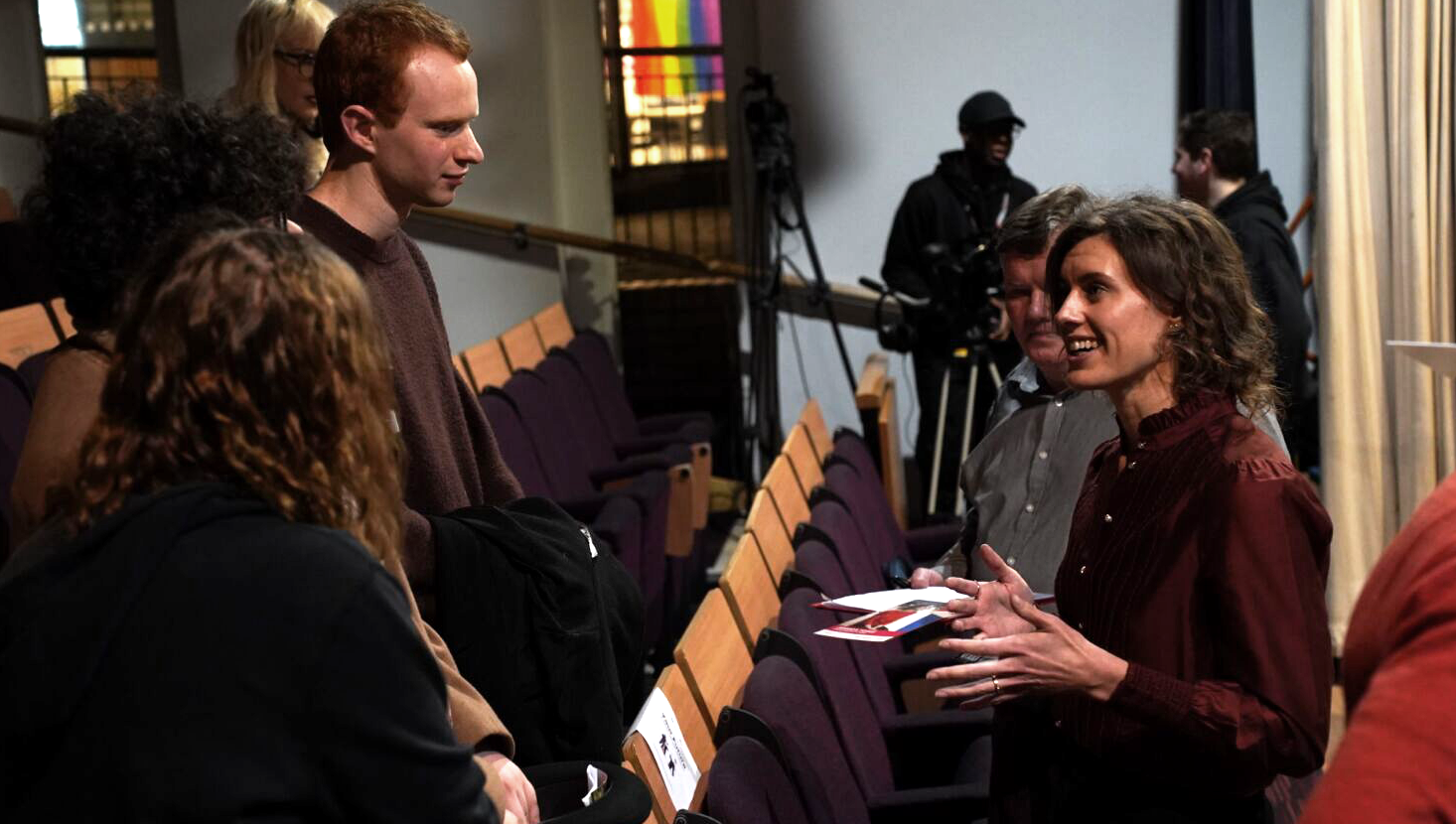 'I’m not particularly daunted about it being a male-dominated industry'